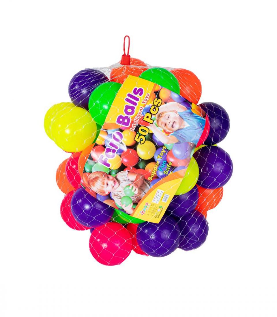 Blastic Super Balls (50 pcs in a Net ) - Faroplast