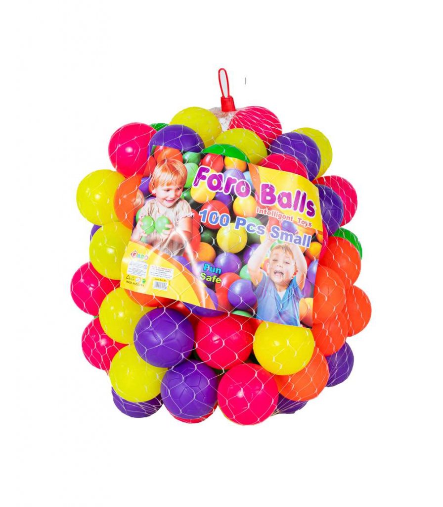 Blastic Super Balls (100 Pcs in a Net ) - Faroplast